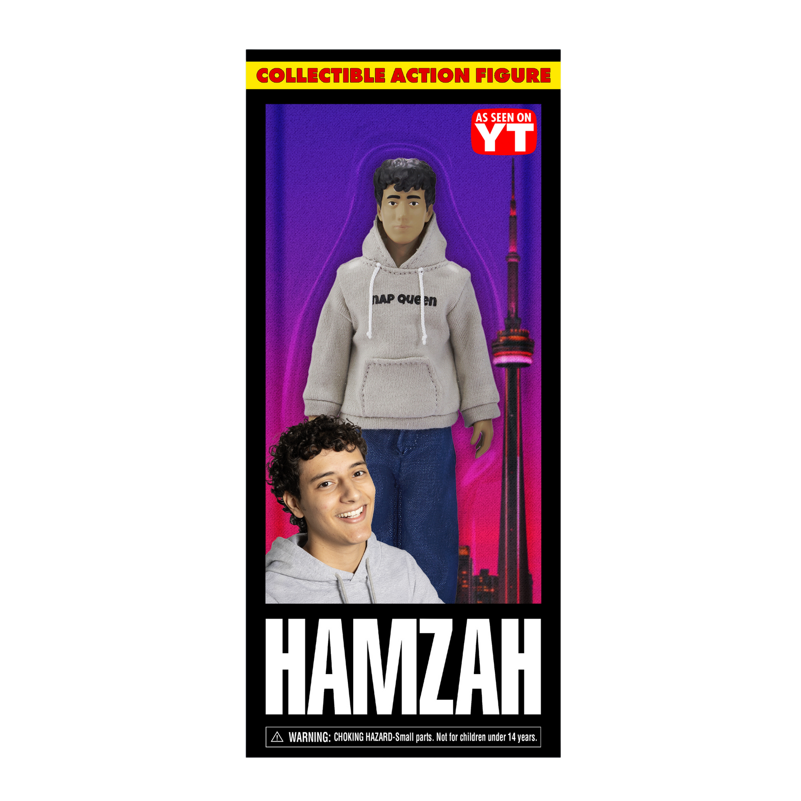 Hamzah Action Figure – Slushy Noobz